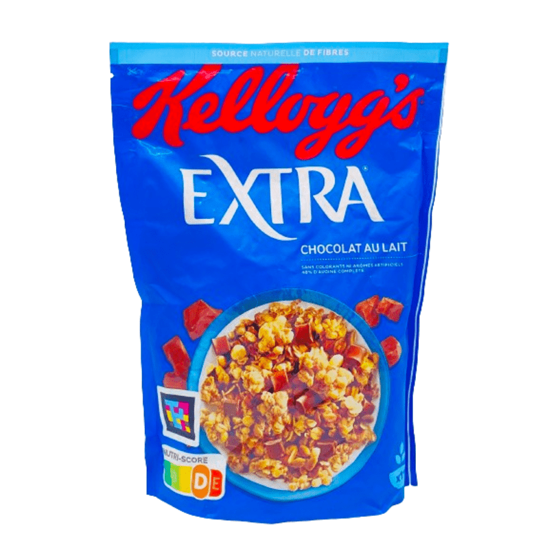 KELLOGG S Céréales extra chocolat au lait 500g