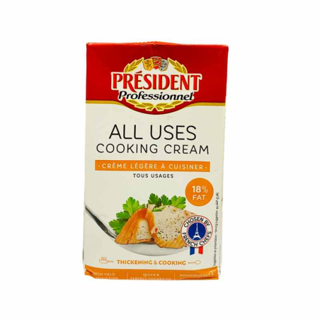 CREME UHT CUISSON PRESIDENT 1L