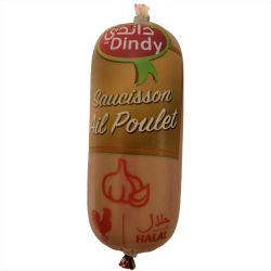 Dindy saucisson poulet à l'ail 200g