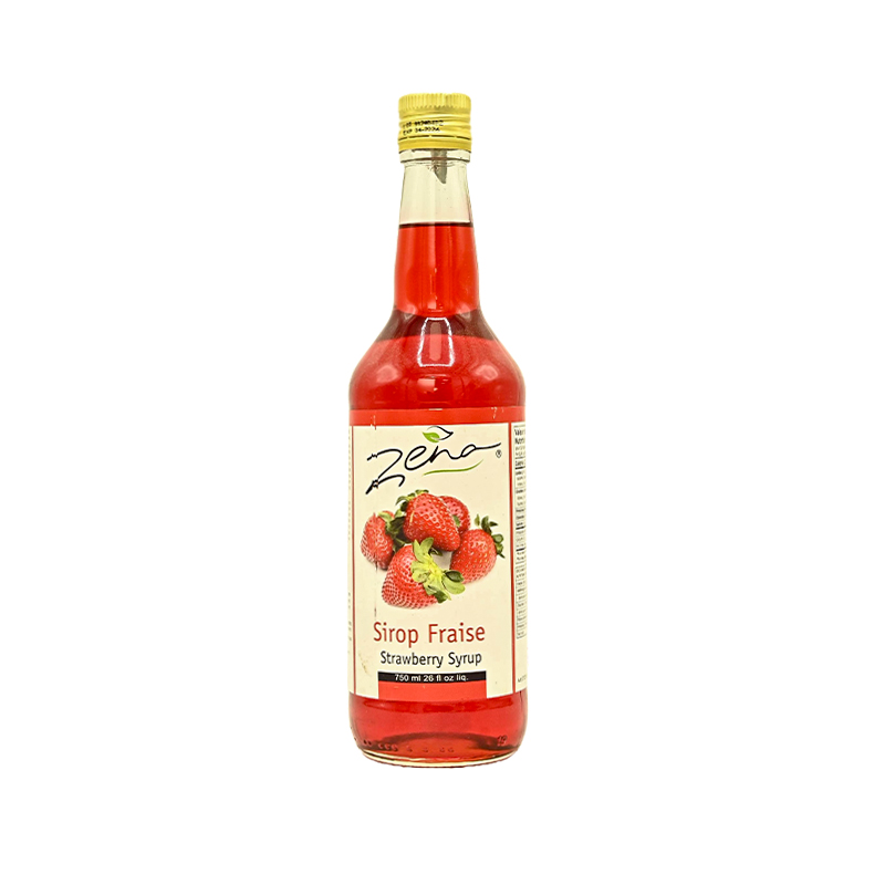 ZENA Sirop De Fraise 75CL
