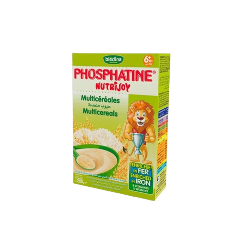Phosphatine Nutrijoy flocons de céréales instantanés au miel 200g