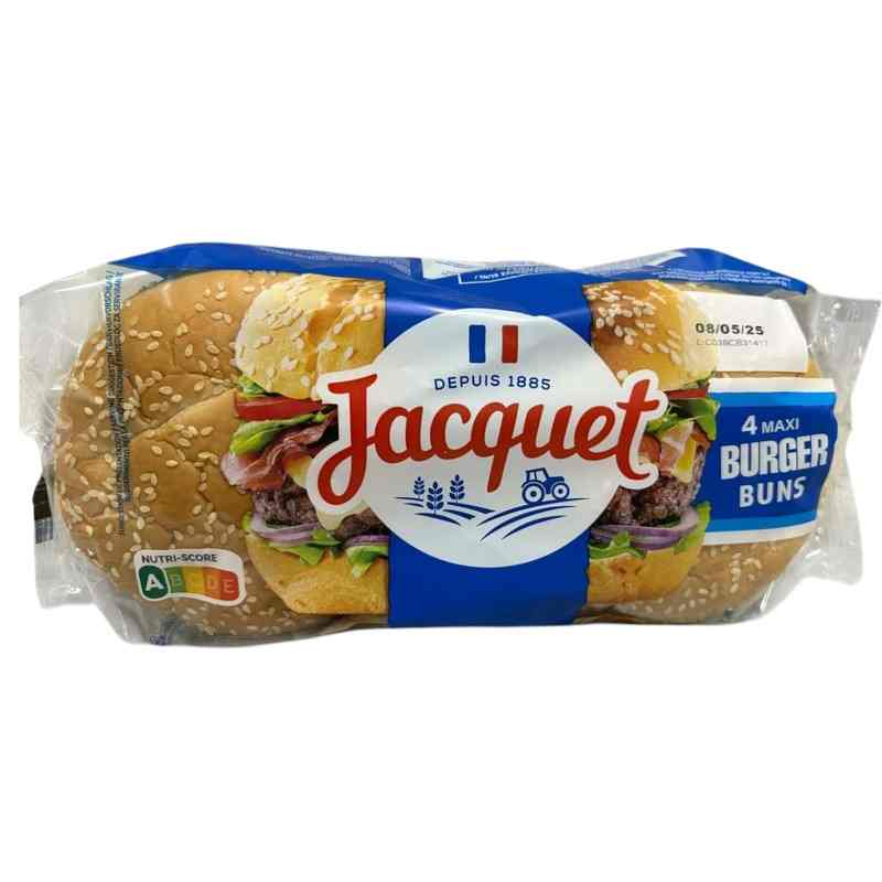 JACQUET GALETTE BURGER NATURE X4 330G