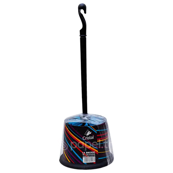 BROSSE WC + SOCLE CRISTAL
